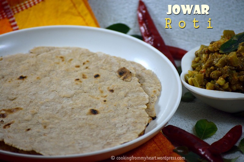 Jowar Roti | Jolada Rotti | Sorghum Flat Bread Recipe | Zero Oil ...