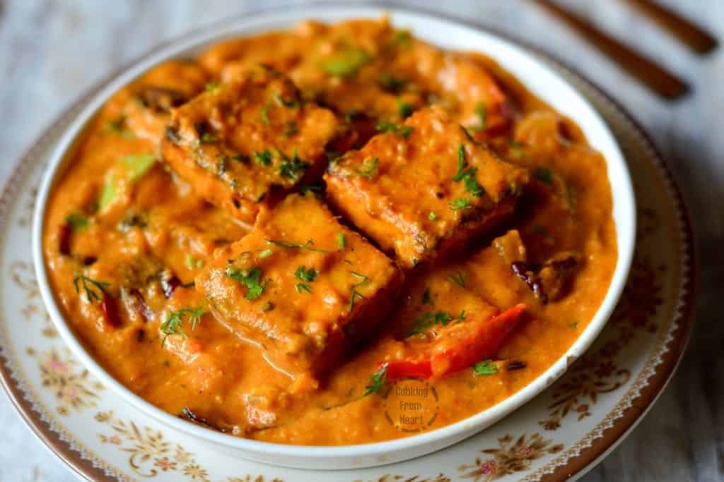 Paneer Tikka Masala Easy Paneer Tikka Masala Gravy Cooking From Heart