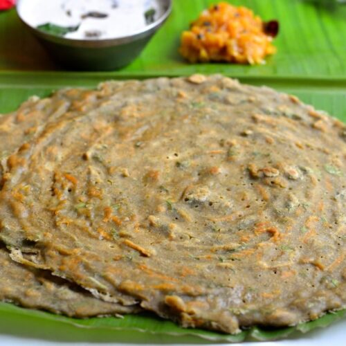 Instant Gluten-Free Millet Adai | Instant Adai Recipe | Cooking From Heart