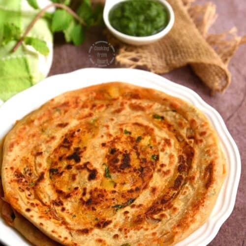 Lachha Paratha Recipe Lachha Paratha